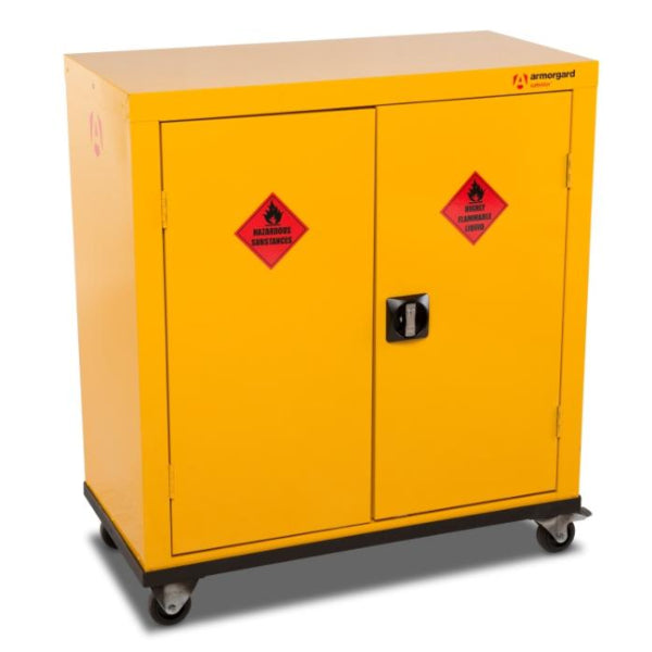 Coshh Hazardous Substance Mobile Cabinet – Merlinindustrial