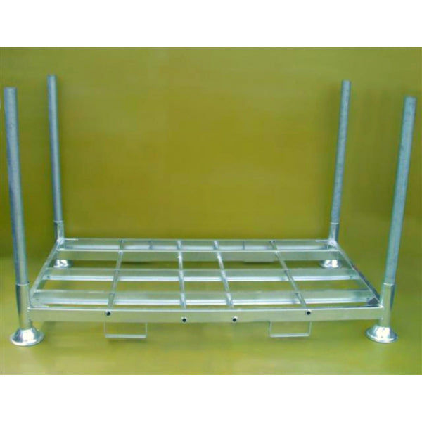 Galvanised Post Pallet with Posts - 1060 x 1875mm – Merlinindustrial