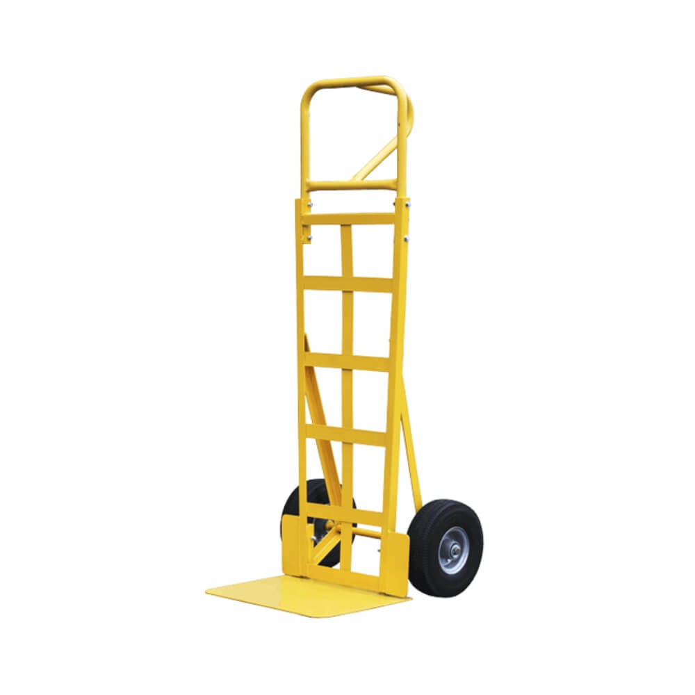 Heavy Duty Sack Truck with P Handle and Lattice Back – Merlinindustrial