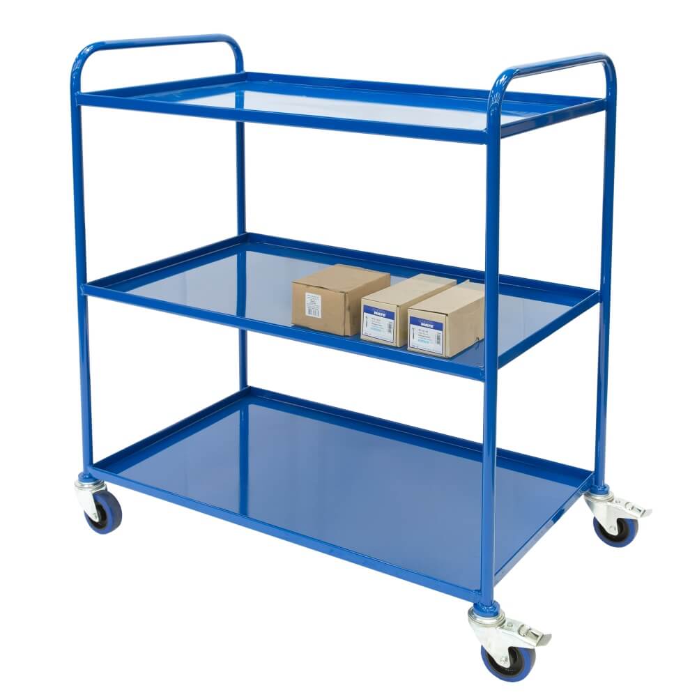 3 Tier Tray Trolley – Merlinindustrial