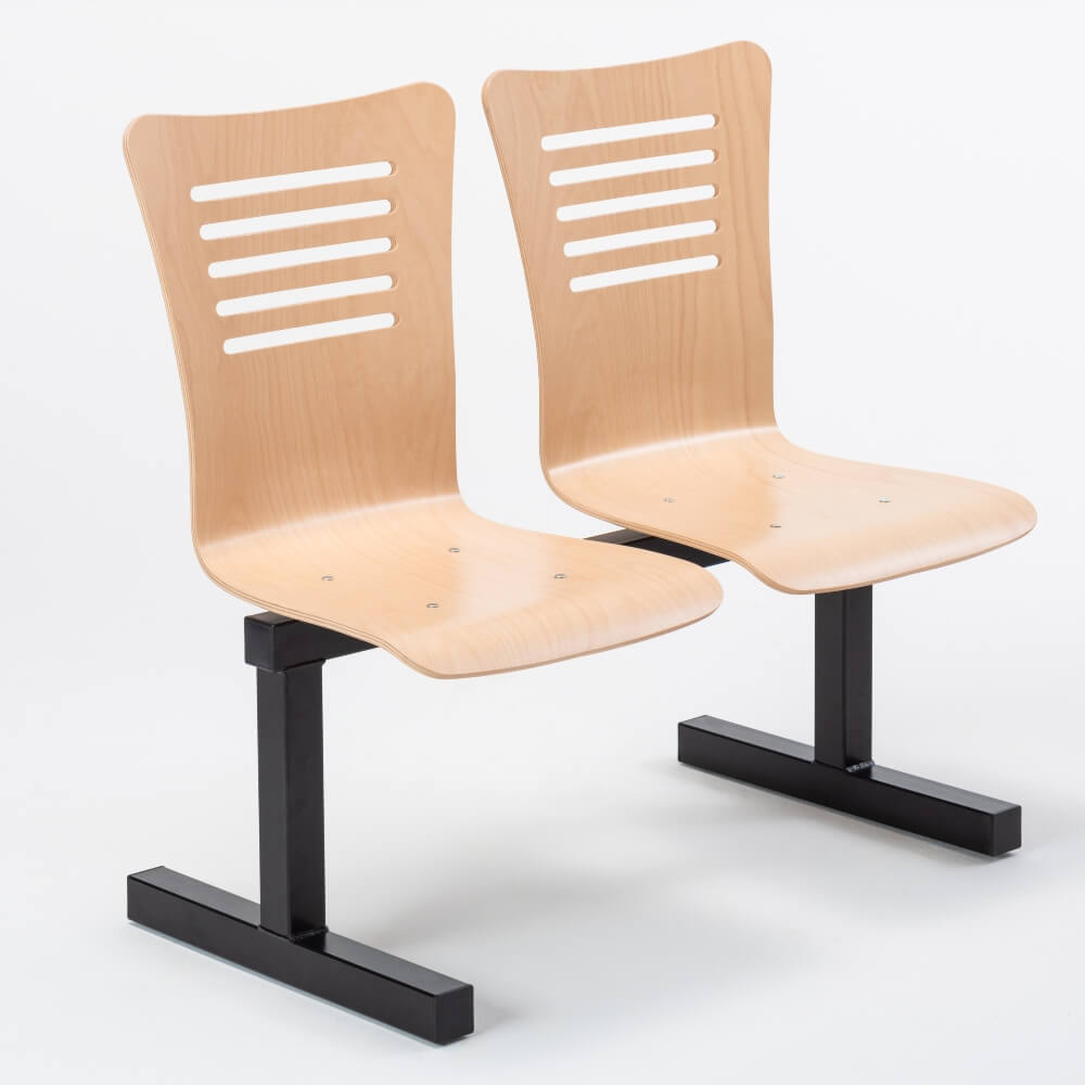 BM100 - 2 Seater Slater Beam Seating – Merlinindustrial