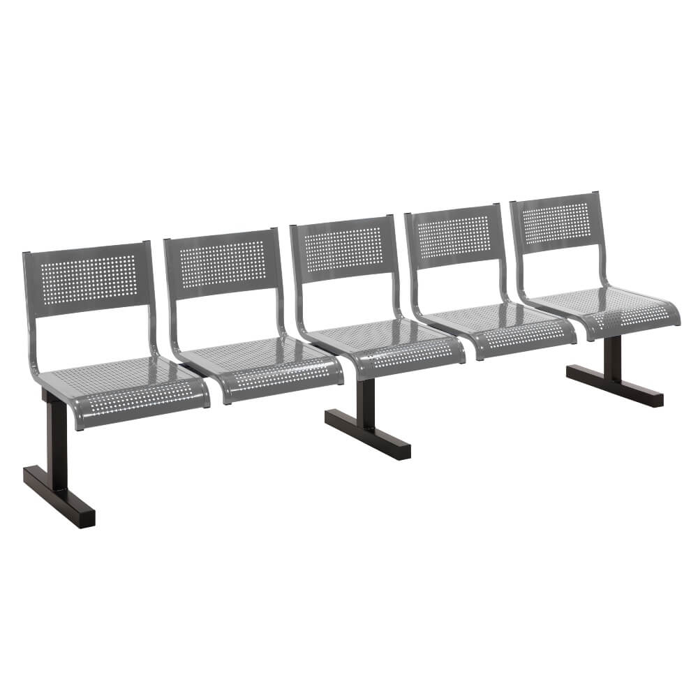 BM93 - 5 Seater Barrett Beam Seating – Merlinindustrial