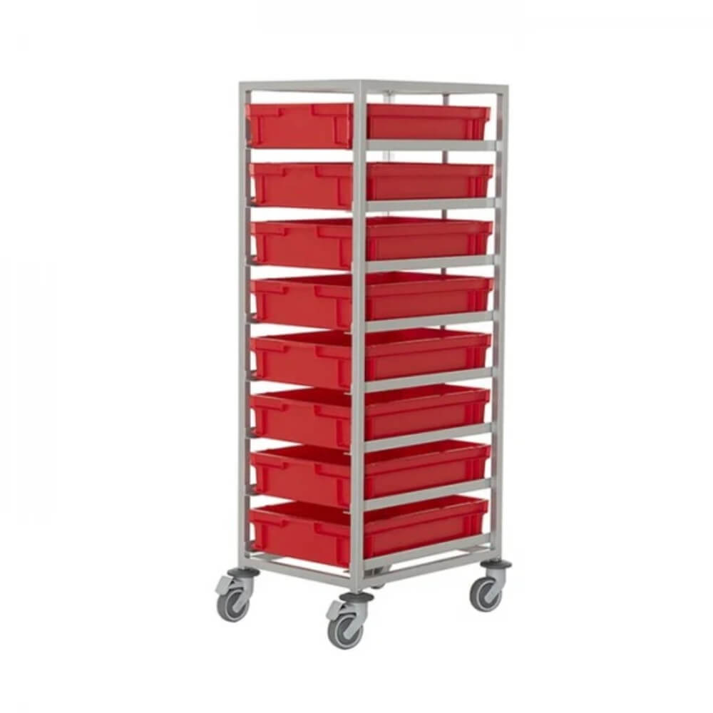 Euro Container Trolley for 8 x M200 Containers – Merlinindustrial