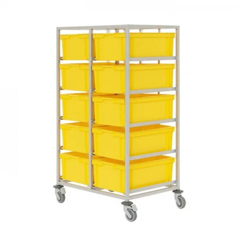 Euro Container Trolley for 10 x M201 Containers – Merlinindustrial