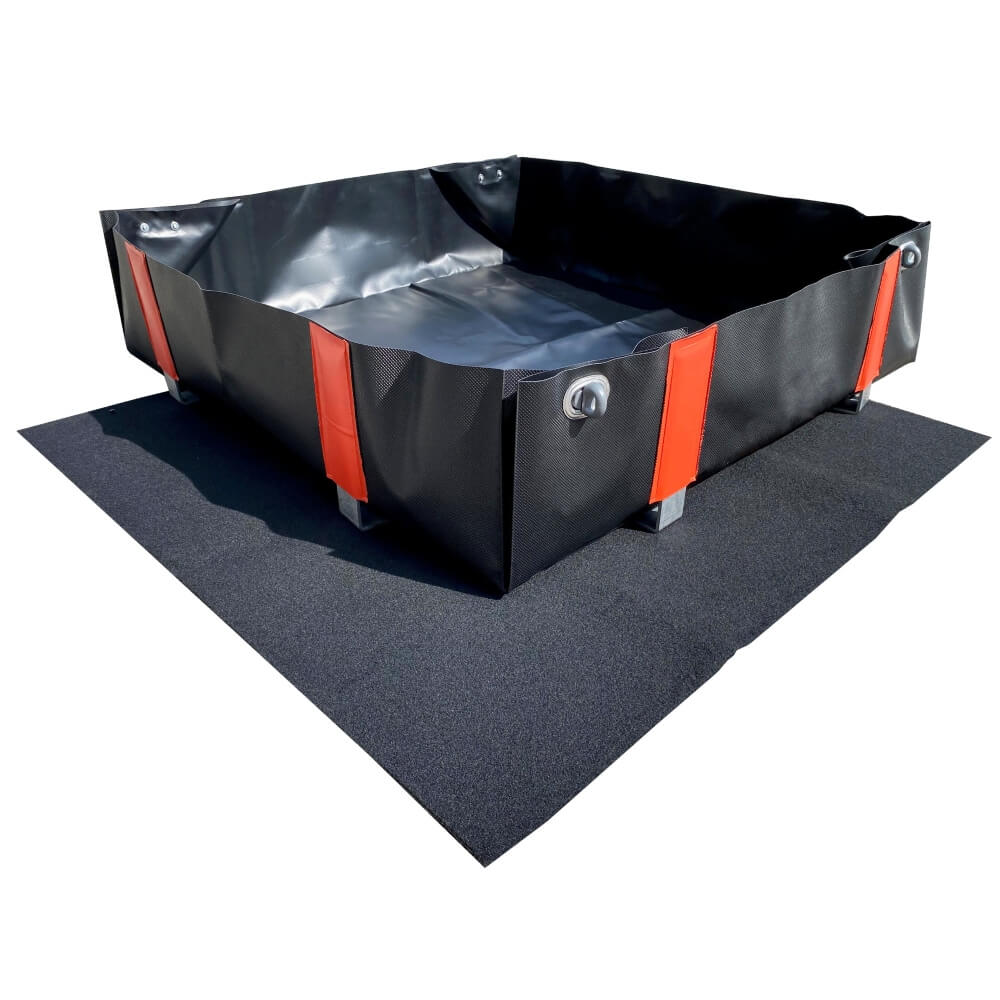 PVC Containment Bund - 1000 x 1000mm – Merlinindustrial